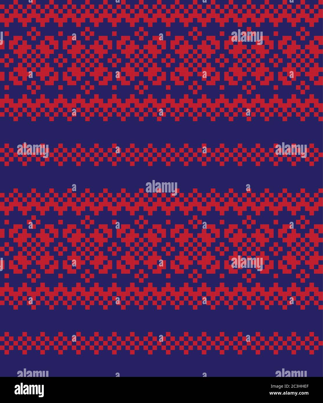 Christmas fair isle pattern background for fashion textiles, knitwear ...