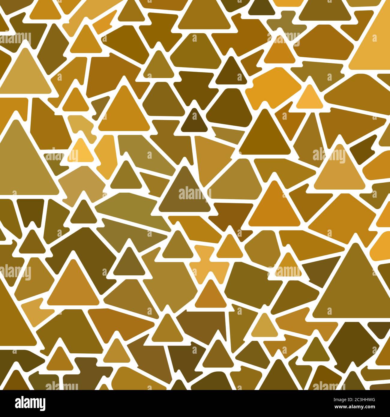 abstract vector stained-glass mosaic background - brown triangles Stock Vector Image & Art - Alamy