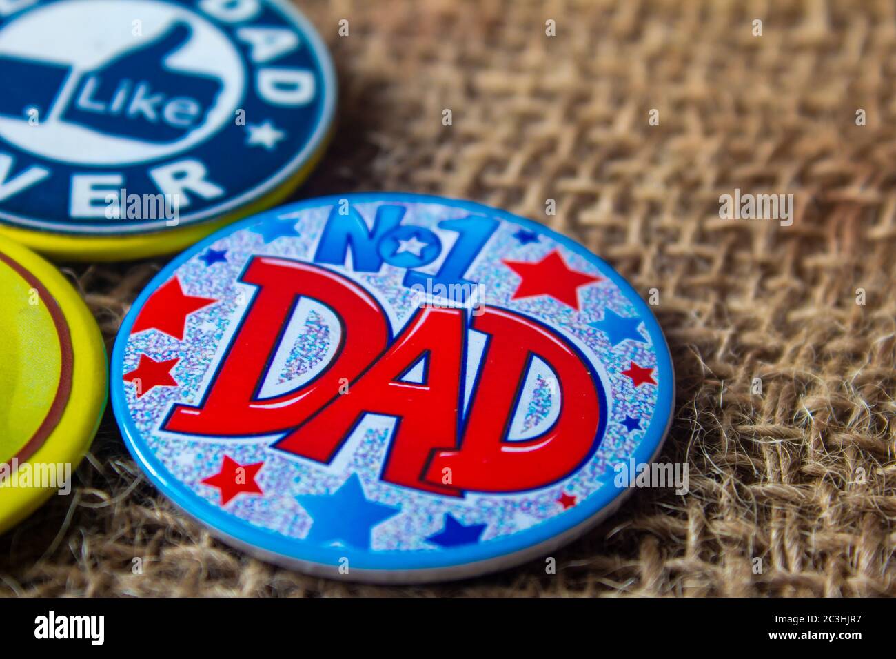 Happy fathers day badge hi-res stock photography and images - Alamy