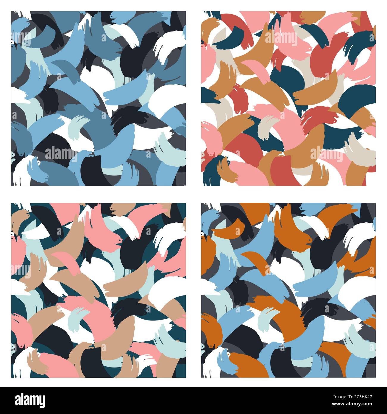 Seamless pattern. Creative abstract texture. Great for fabric, textile ...