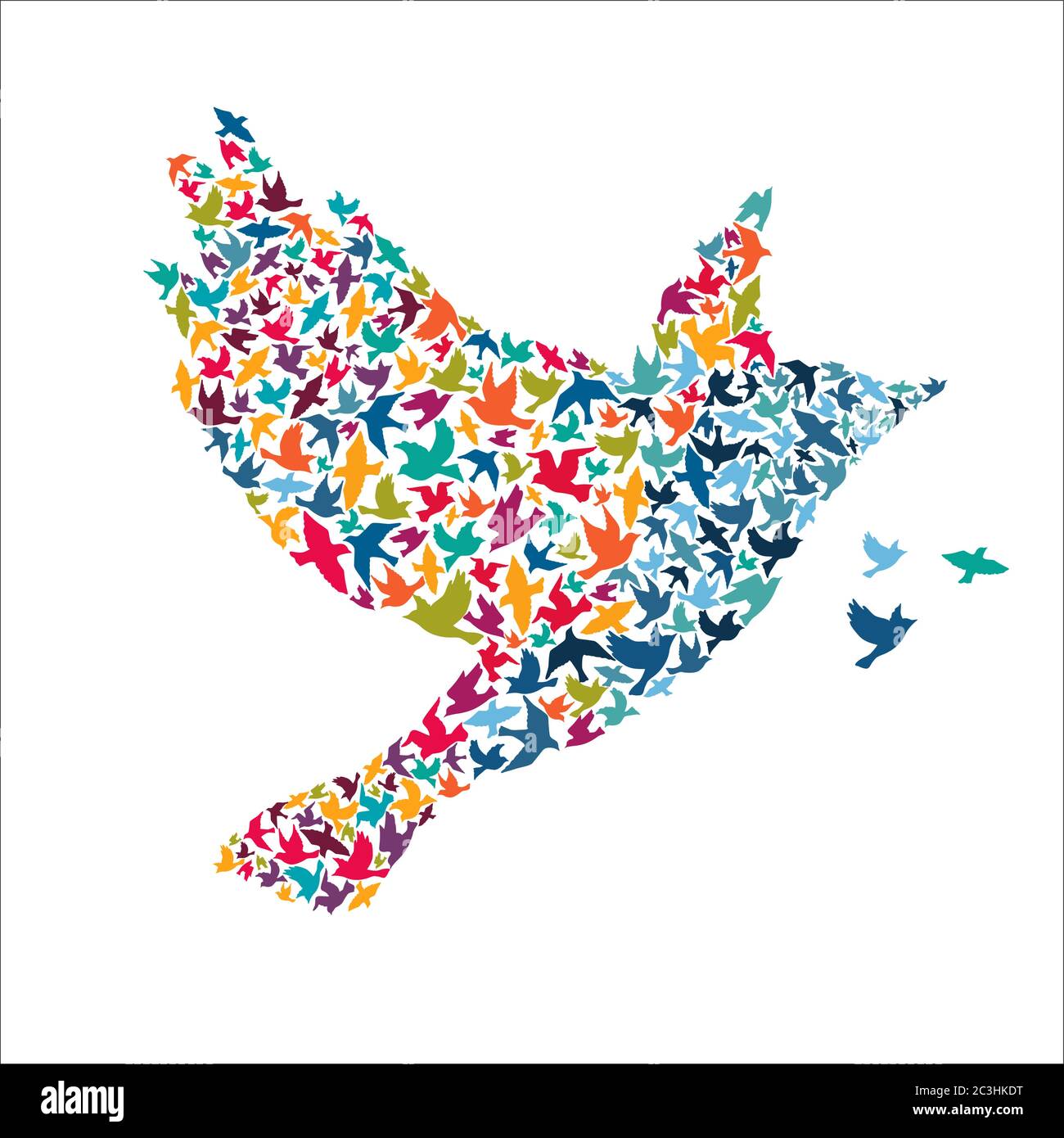 Posing birds Stock Vector Images - Alamy