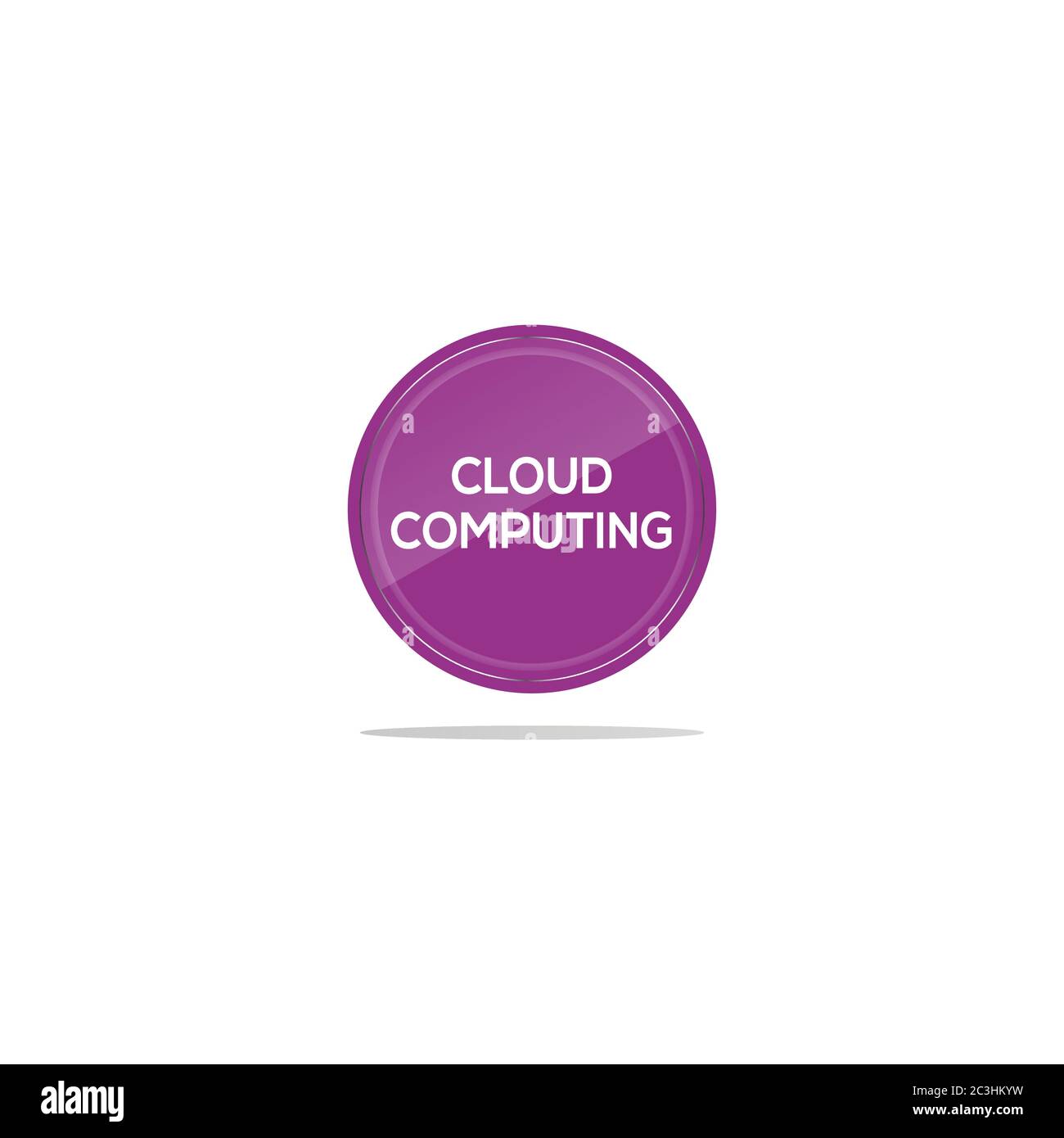 Cloud computing concept diagram in hi-res stock photography and images ...