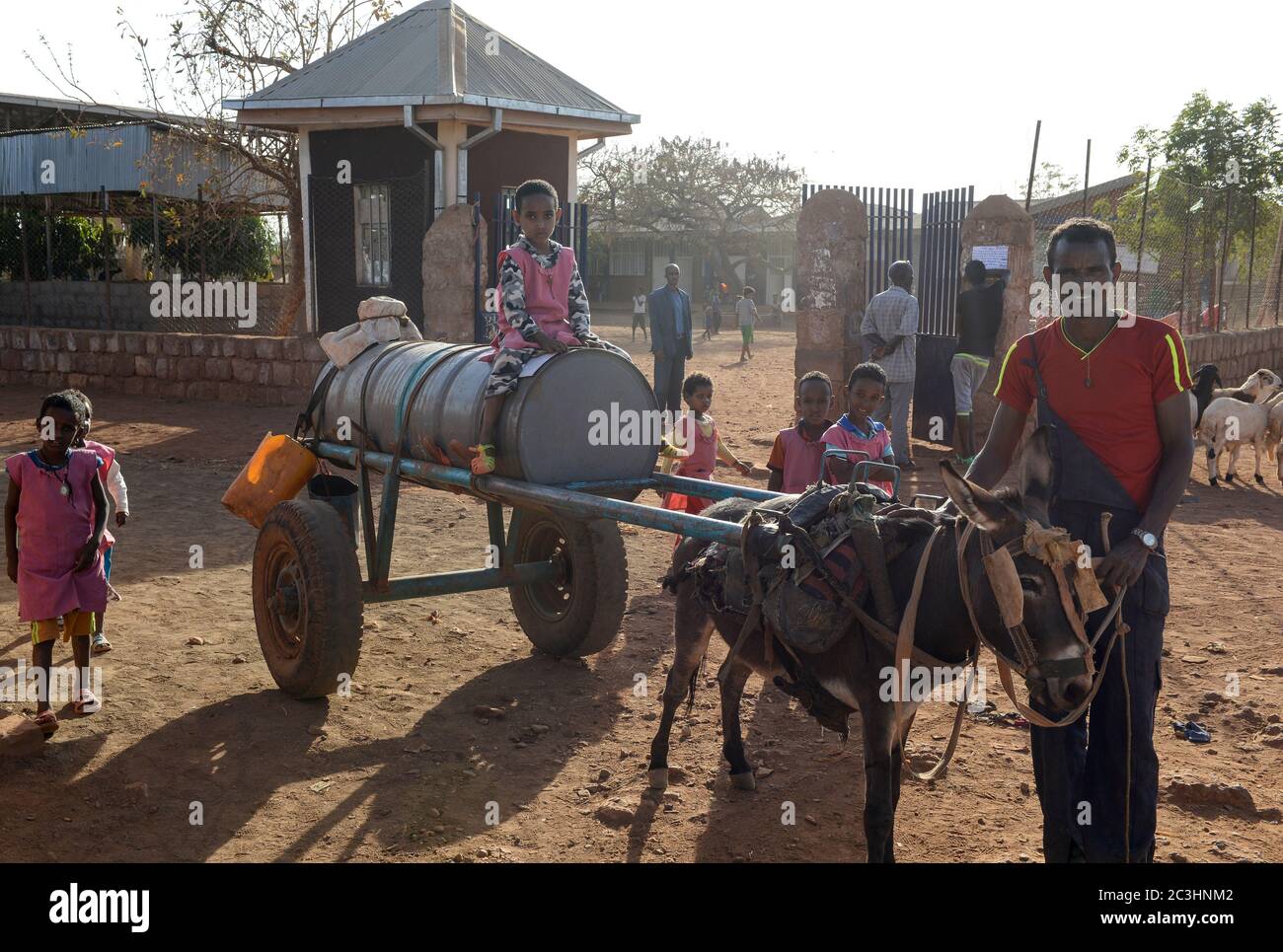 ETHIOPIA, Tigray, Shire, eritrean refugee camp May-Ayni managed by ARRA ...