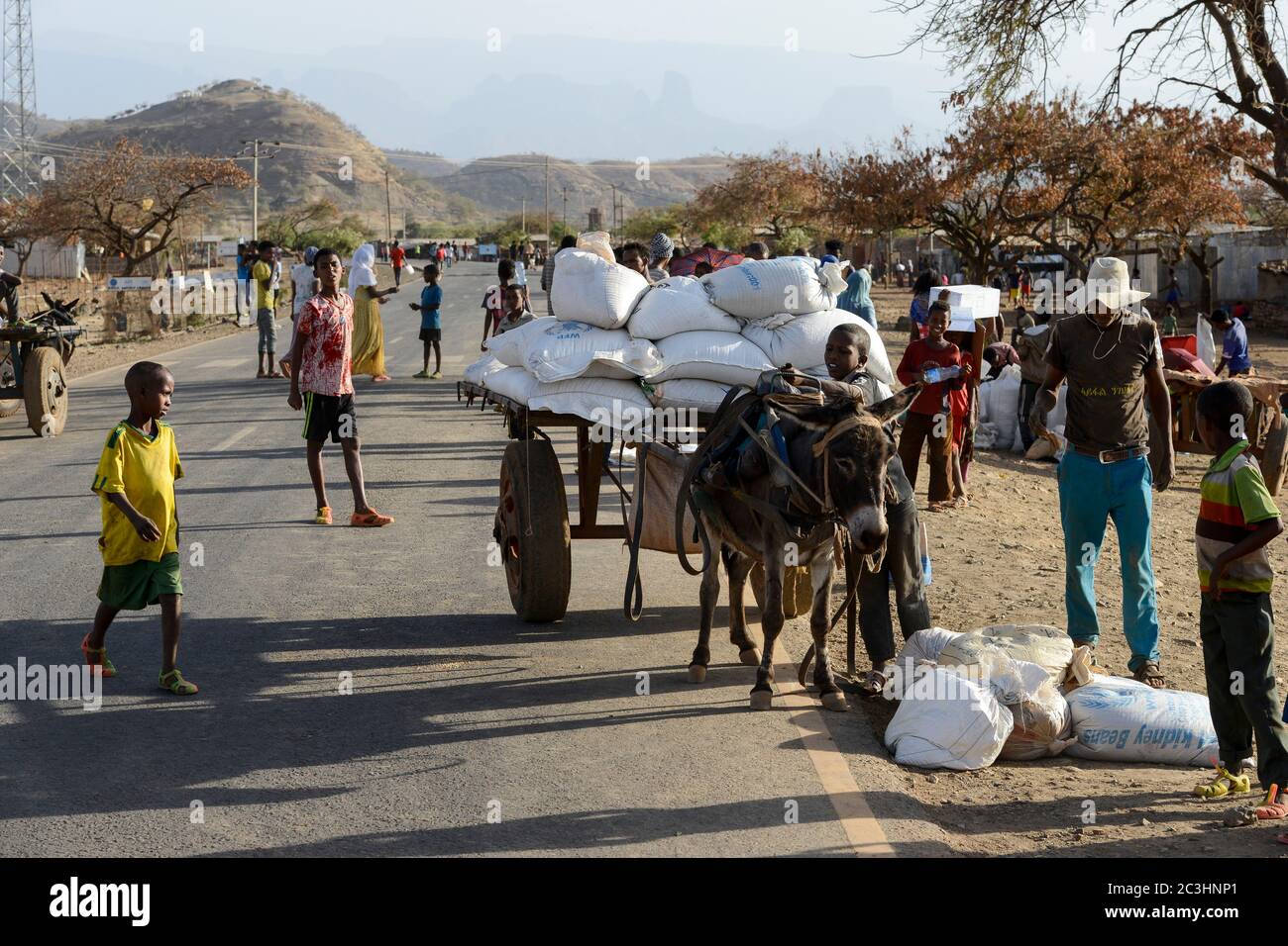 ETHIOPIA, Tigray, Shire, eritrean refugee camp May-Ayni managed by ARRA ...