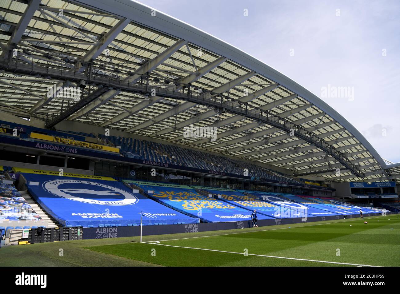 General view of the Amex Stadium before the Premier League match at the ...