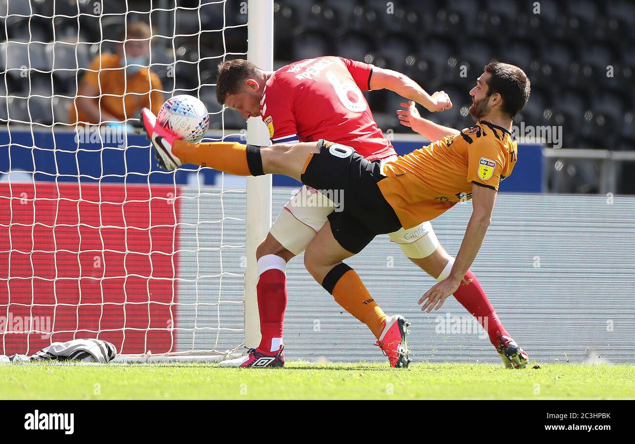Charlton Athletic's Jason Pearce scores the first goal during the Sky ...