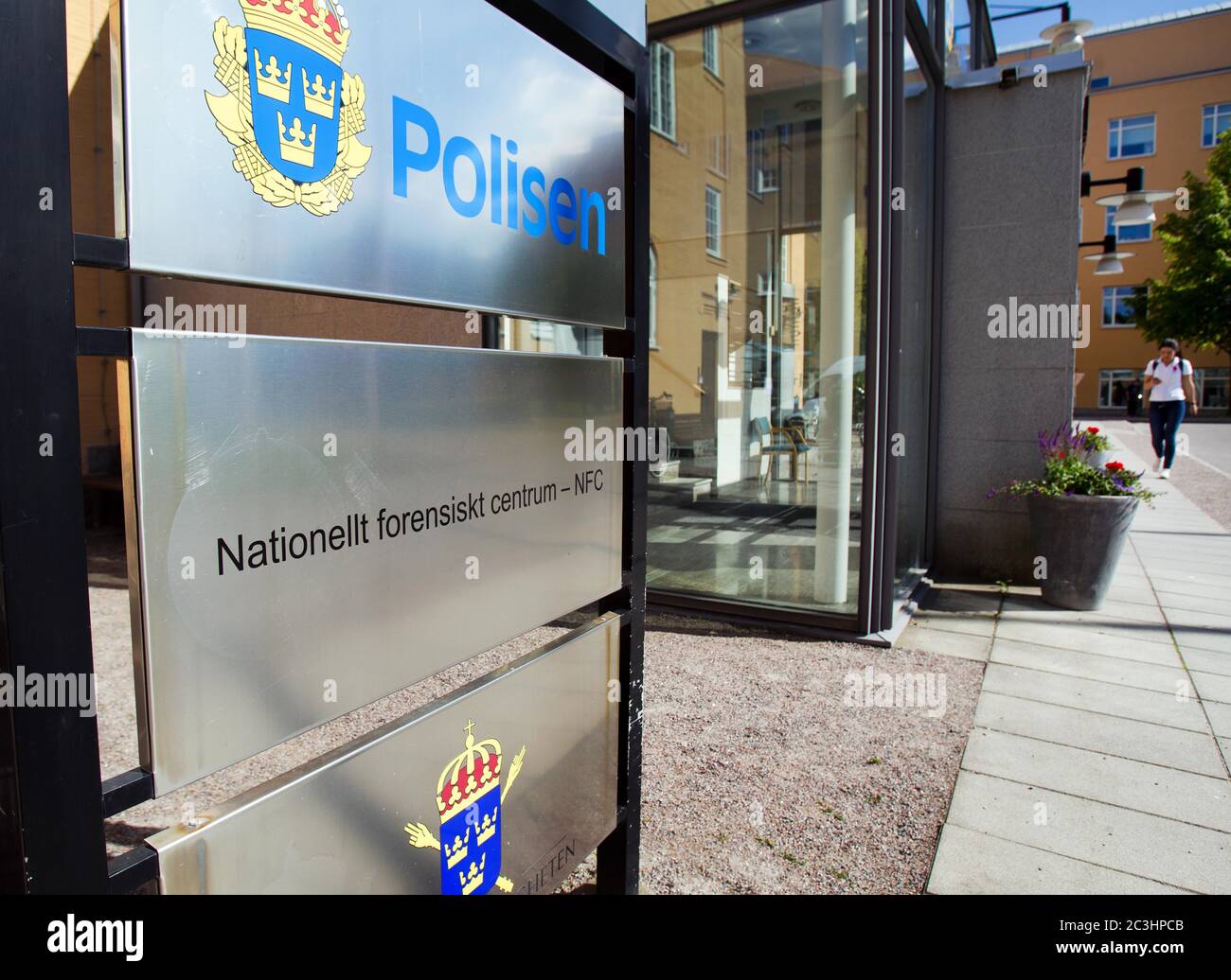 Police and NFC (National Forensic Center) in Linköping.Photo Jeppe ...