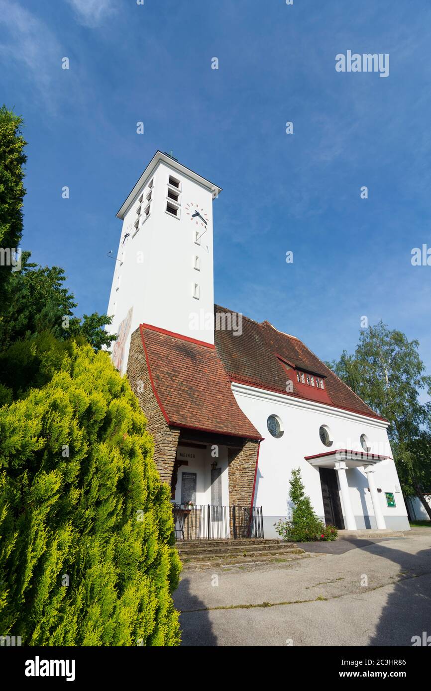 Gablitz: church Gablitz in Wienerwald, Vienna Woods, Niederösterreich ...