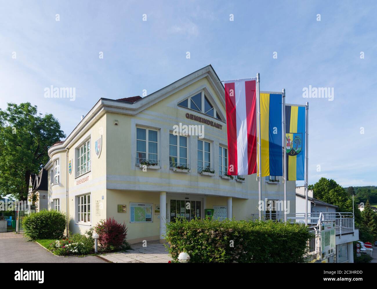 Gablitz: Town Hall Gablitz in Wienerwald, Vienna Woods ...