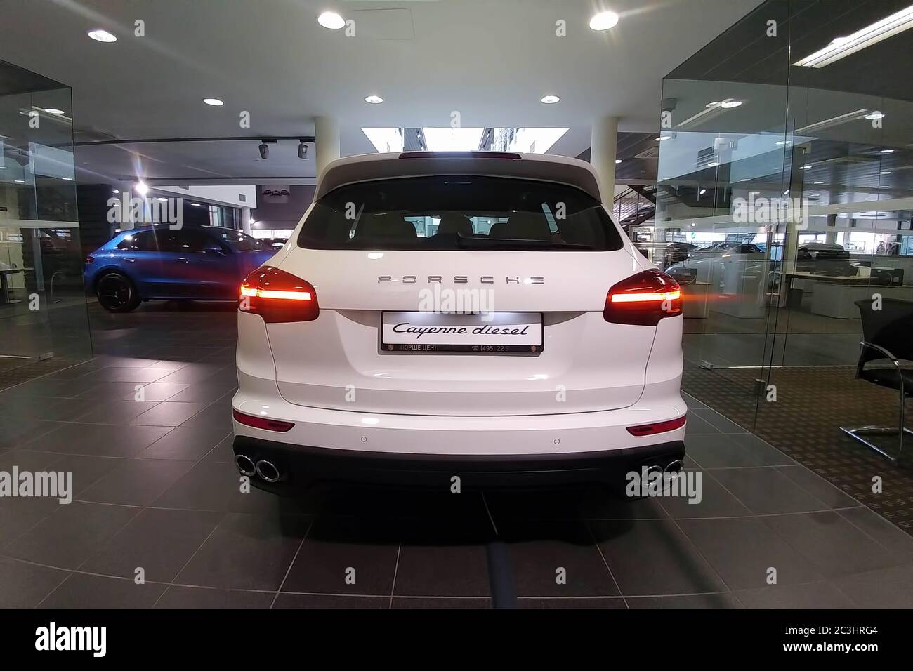 Porsche Cayenne Diesel White