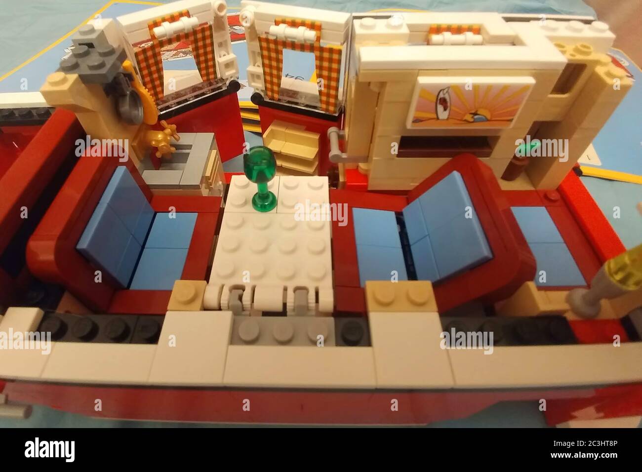 Moscow, Russia - May 08, 2019: Assembling a minibus Volkswagen ...