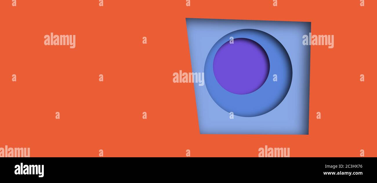 Multi colored abstract paper carve template background. template design ...