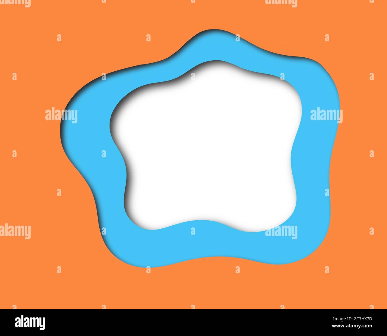 Multi colored abstract paper carve template background. template design ...