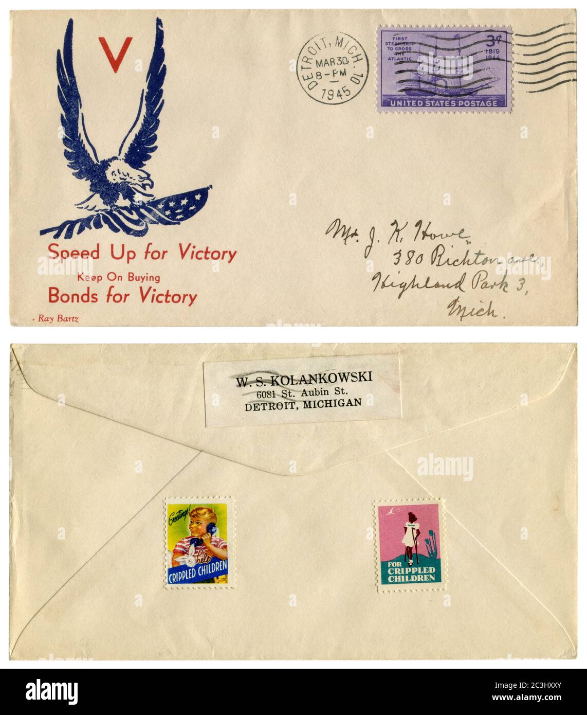 Historic post office eagle emblem Cut Out Stock Images & Pictures - Alamy