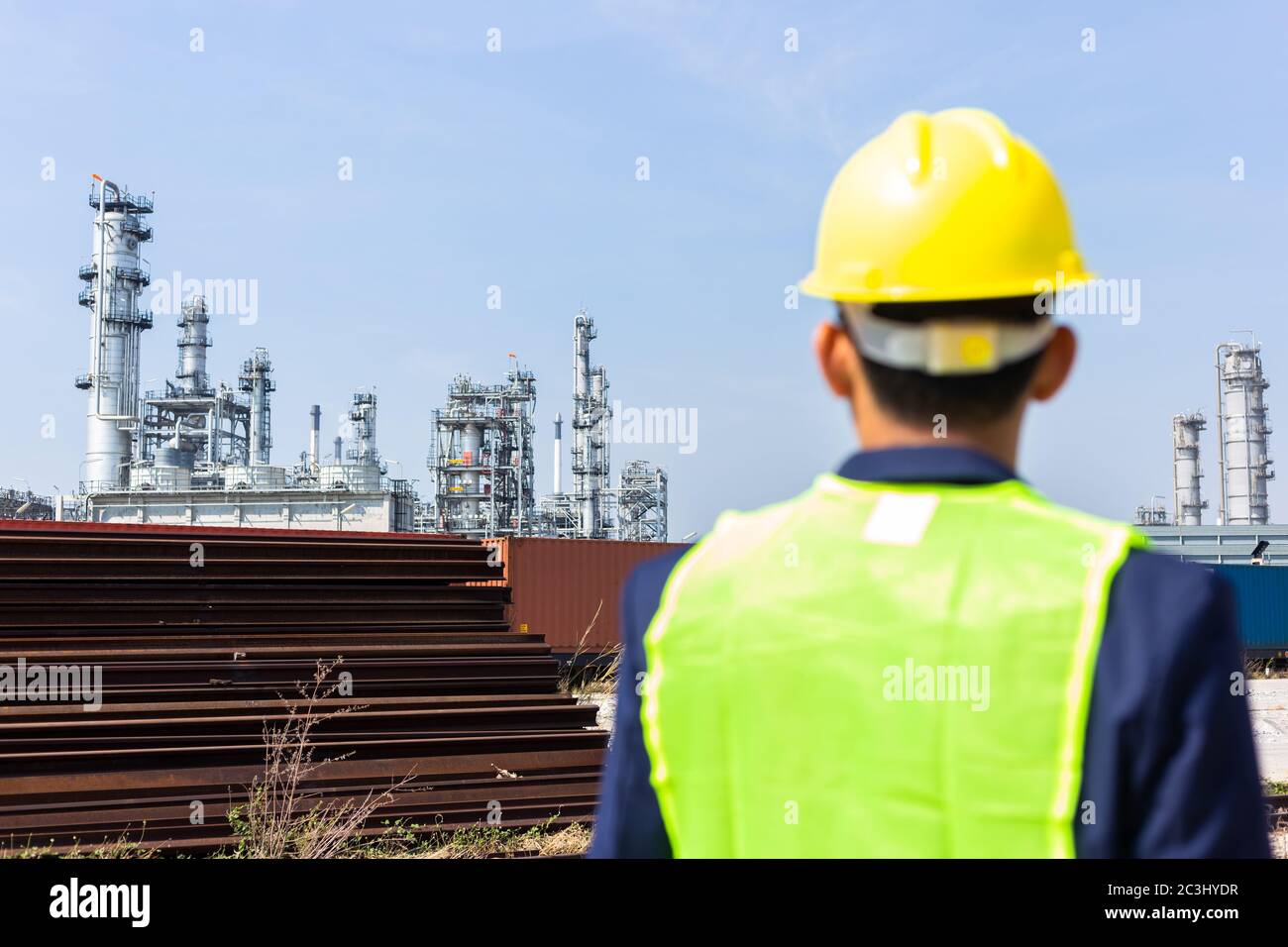 Project management oil refinery hi-res stock photography and images - Alamy