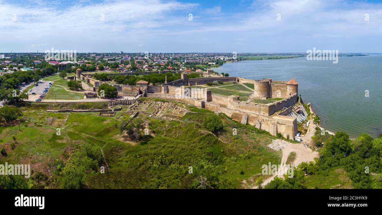 Bilhorod-Dnistrovskyi castle or Akkerman fortress architectural ...
