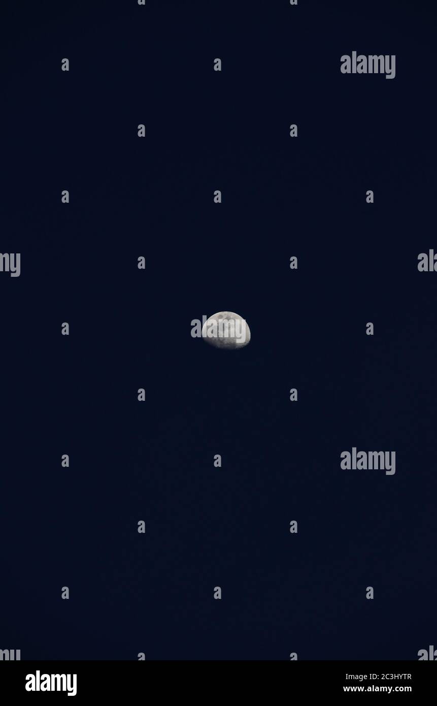 Half Moon Background / The Moon is an astronomical body that orbits ...