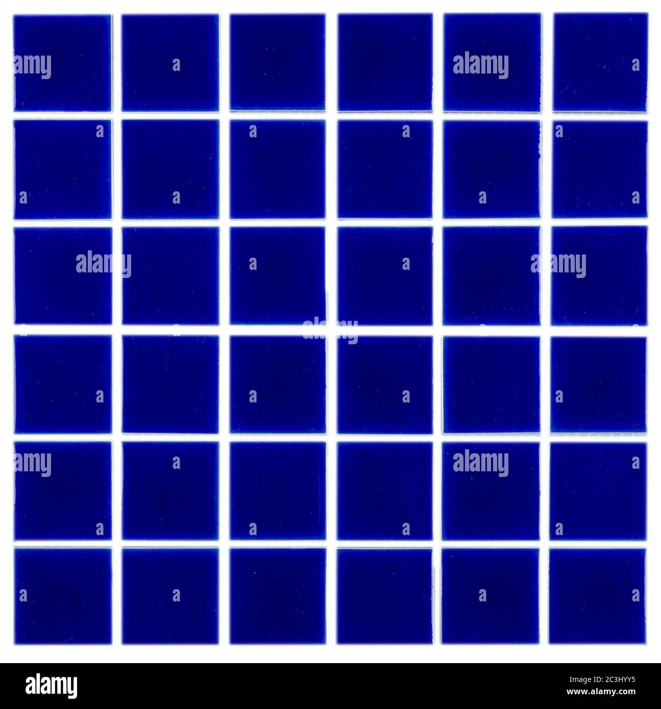 Blue and white tiling Cut Out Stock Images & Pictures - Alamy