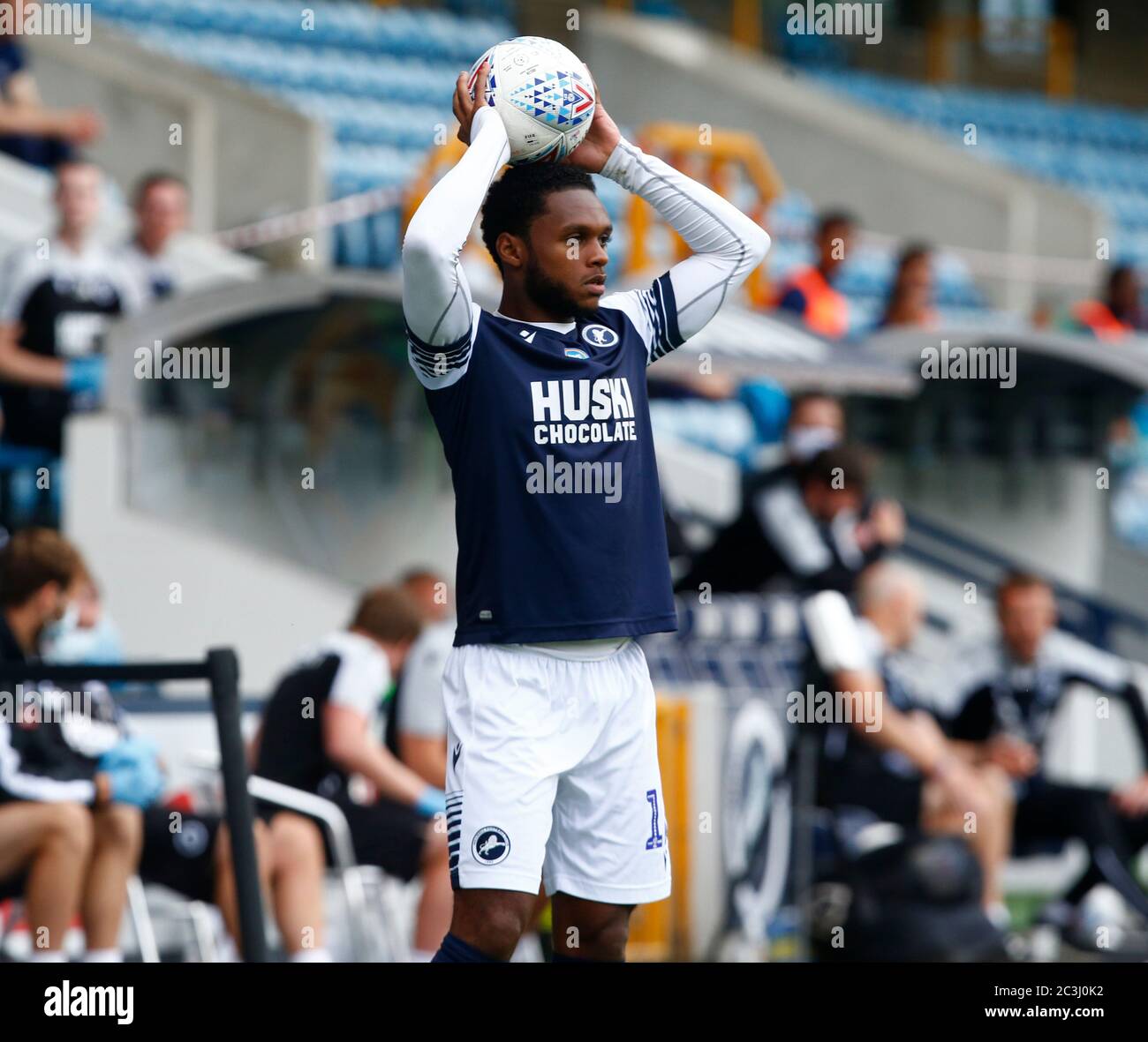 LONDON, United Kingdom, JUNE 20: Mahlon Romeo of Millwall during EFL ...