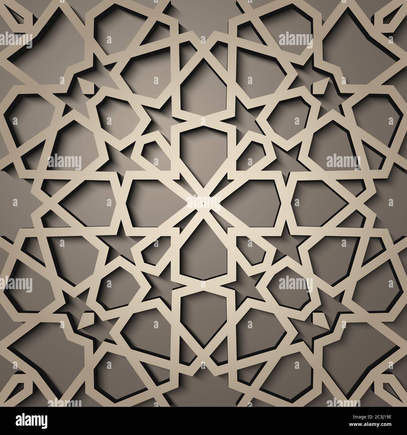 Background with 3d seamless pattern in Islamic style . , arabic ...