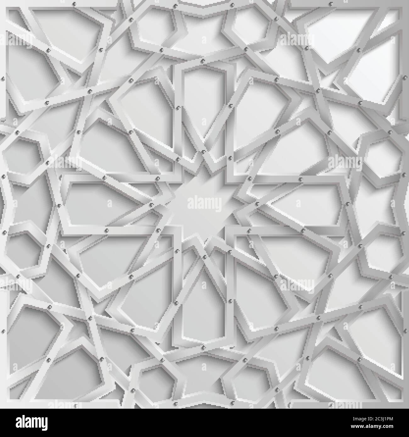 Islamic seamless pattern with stars. Vector background Stock Vector ...