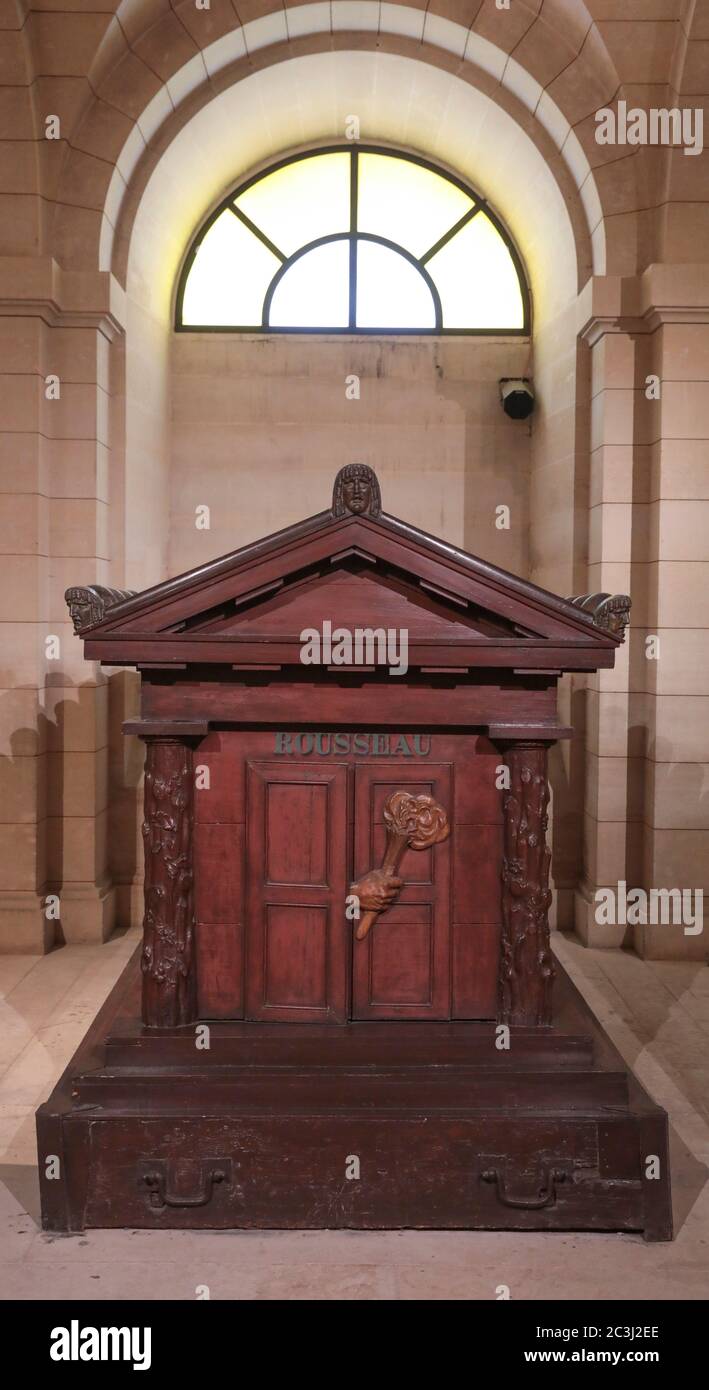 Jean jacques rousseau pantheon paris hi-res stock photography and ...