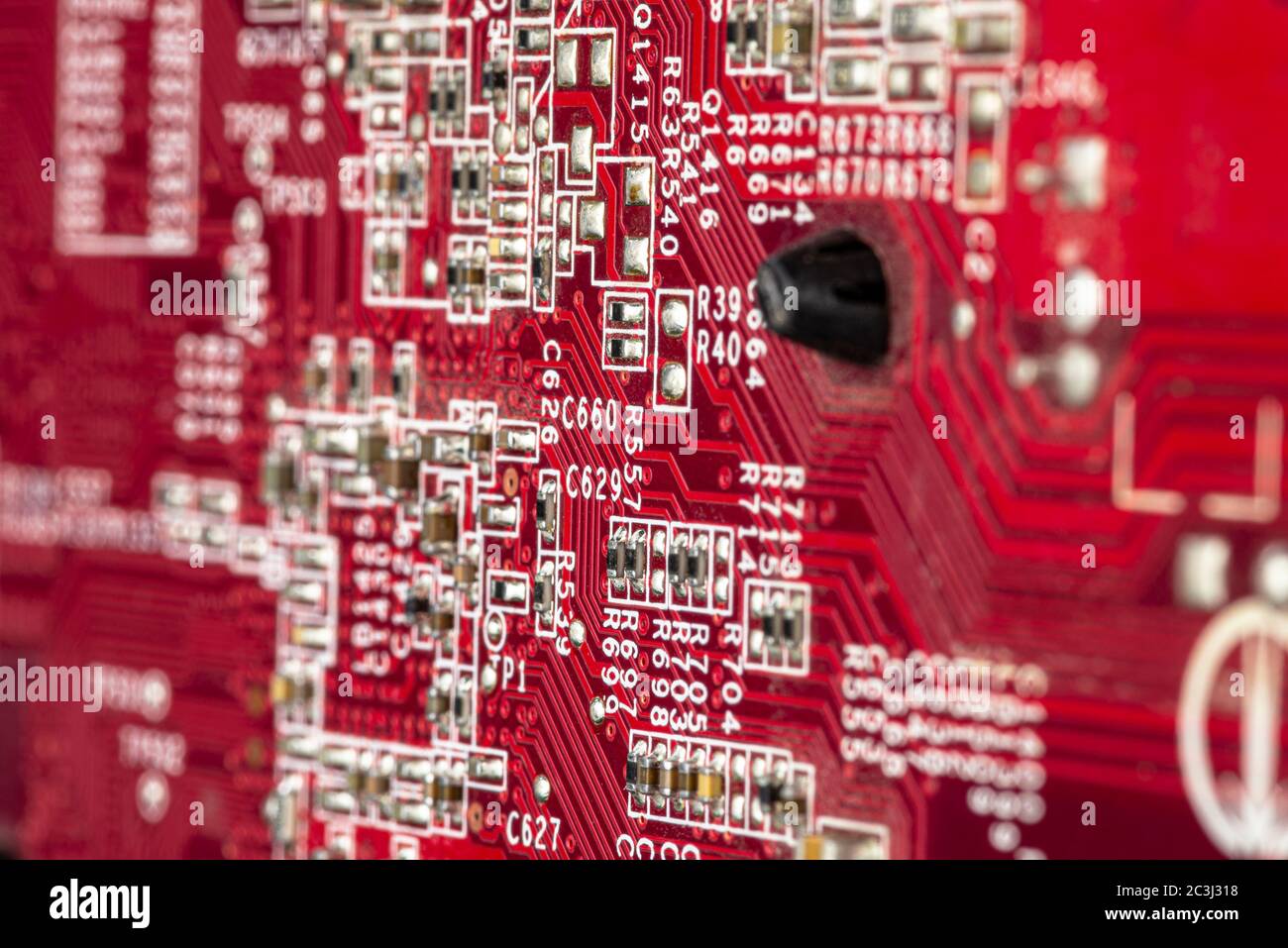 Macro circuit board hi-res stock photography and images - Alamy