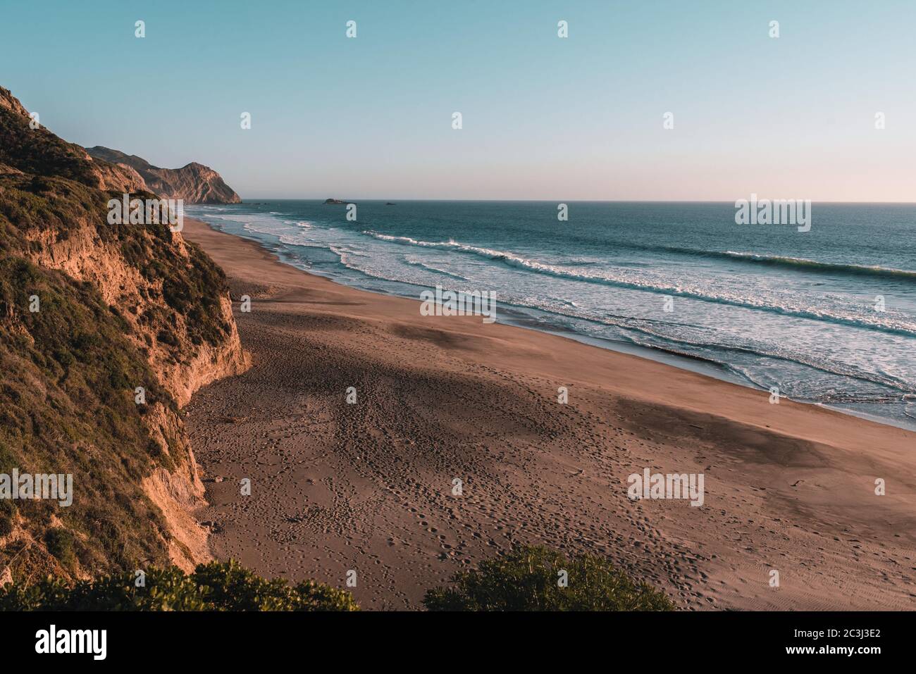 Beautiful scenery of a Point Reyes National Seashore in Inverness, USA ...