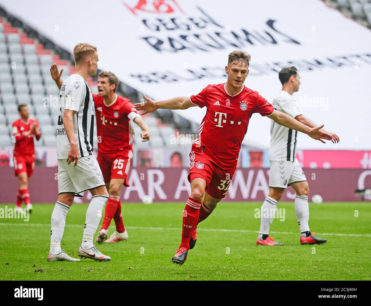 Germany Joshua Kimmich Goal Celebration High Resolution Stock ...