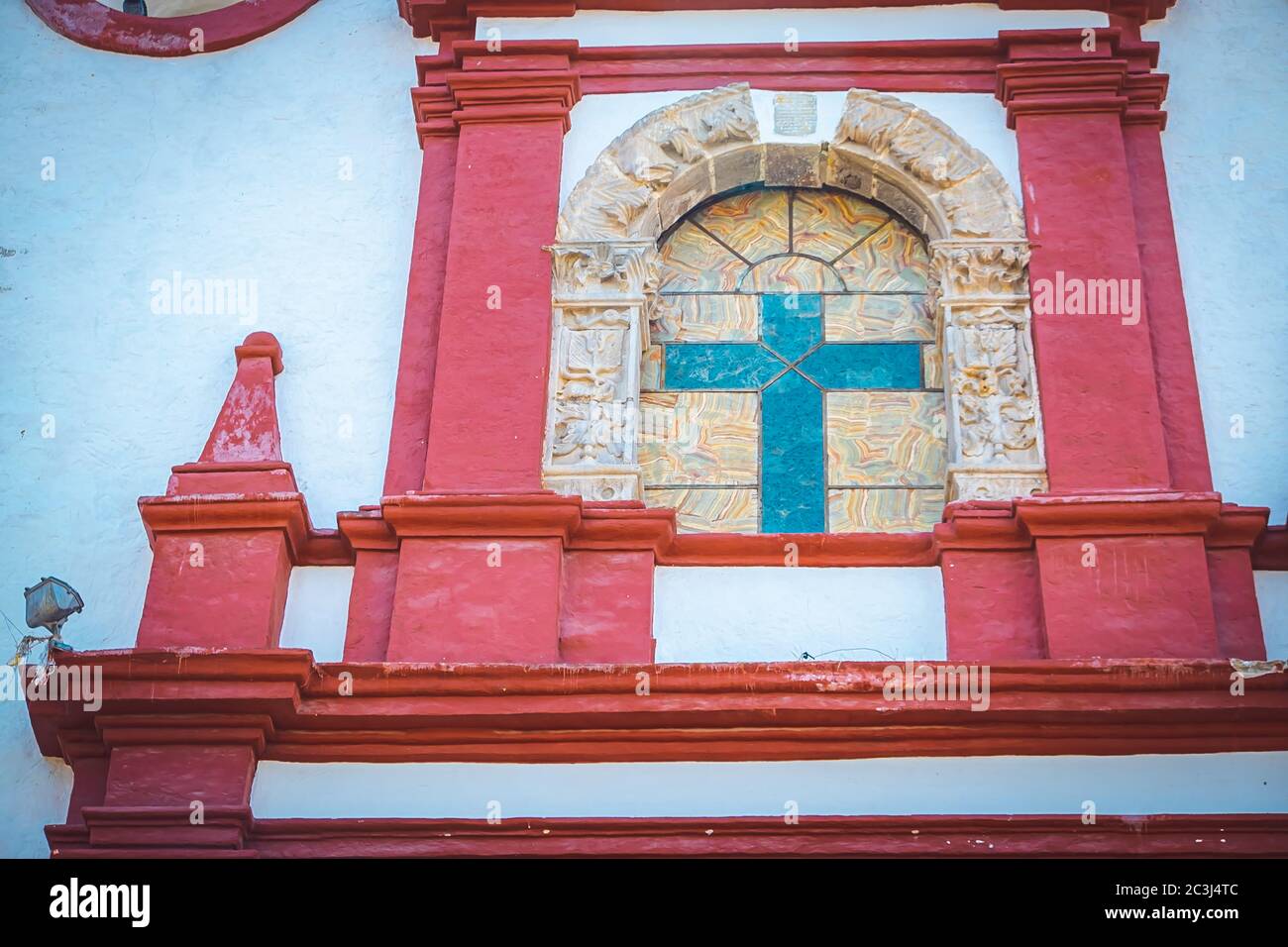 Stone Town "Tecali de Herrera" in Puebla, Mexico Stock Photo - Alamy