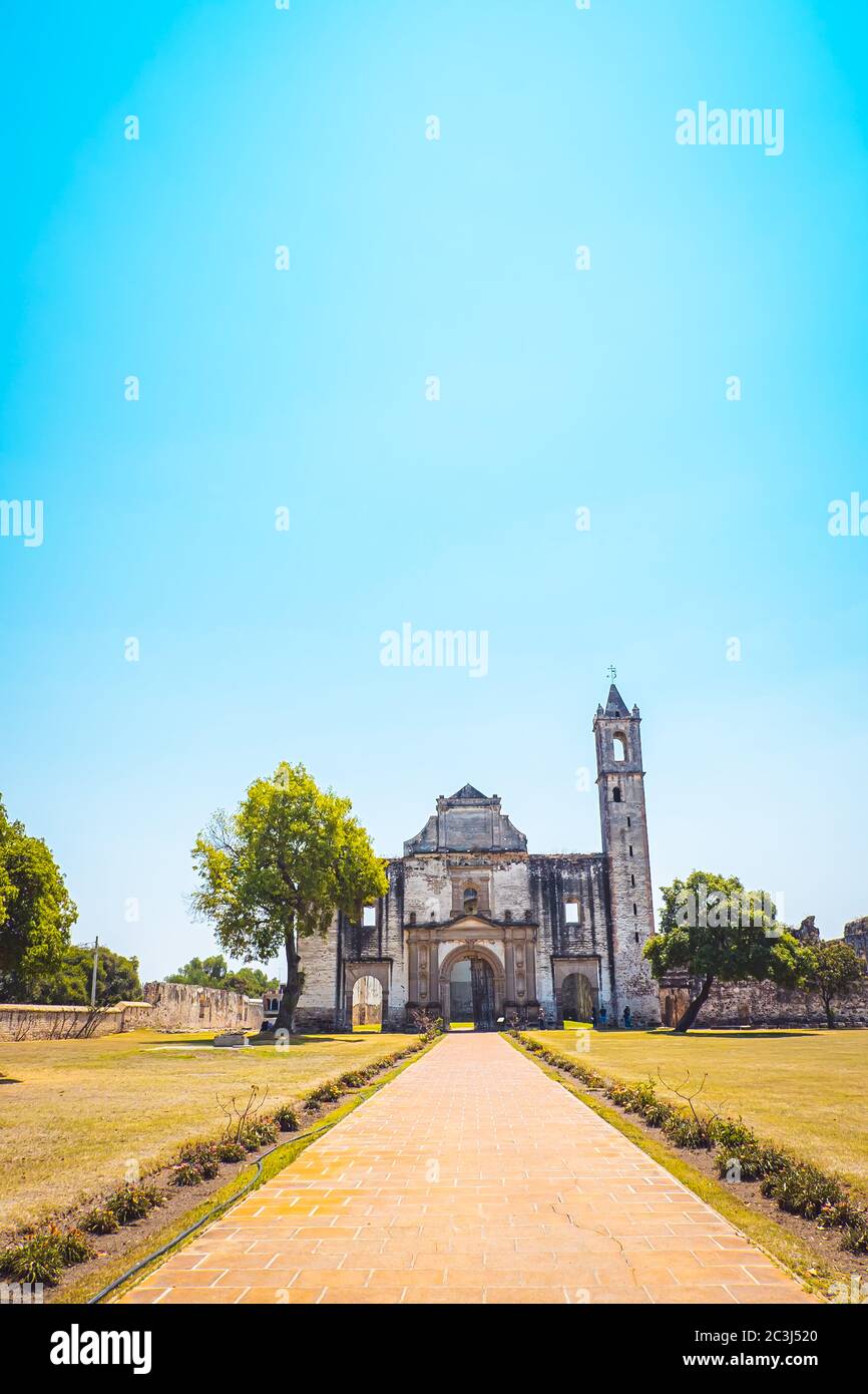 Stone Town "Tecali de Herrera" in Puebla, Mexico Stock Photo - Alamy