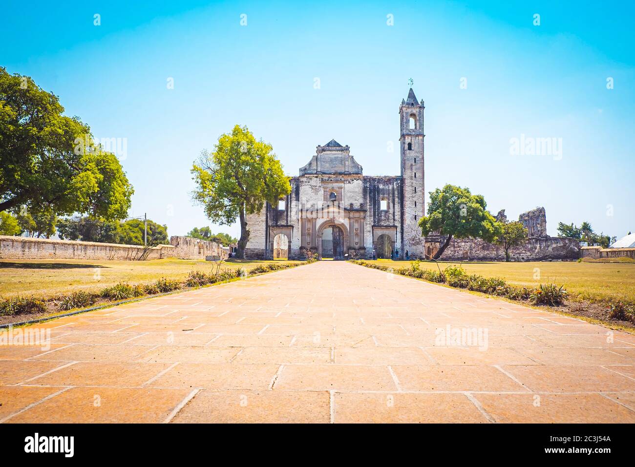 Stone Town "Tecali de Herrera" in Puebla, Mexico Stock Photo - Alamy