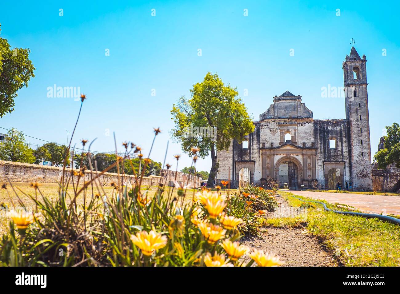 Stone Town "Tecali de Herrera" in Puebla, Mexico Stock Photo - Alamy