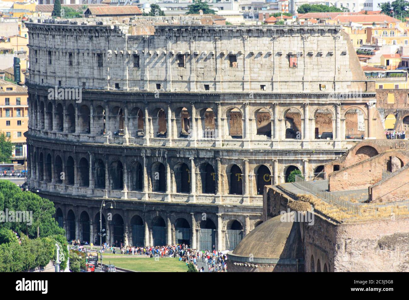 The amazing Rome skyline is incredible Stock Photo - Alamy