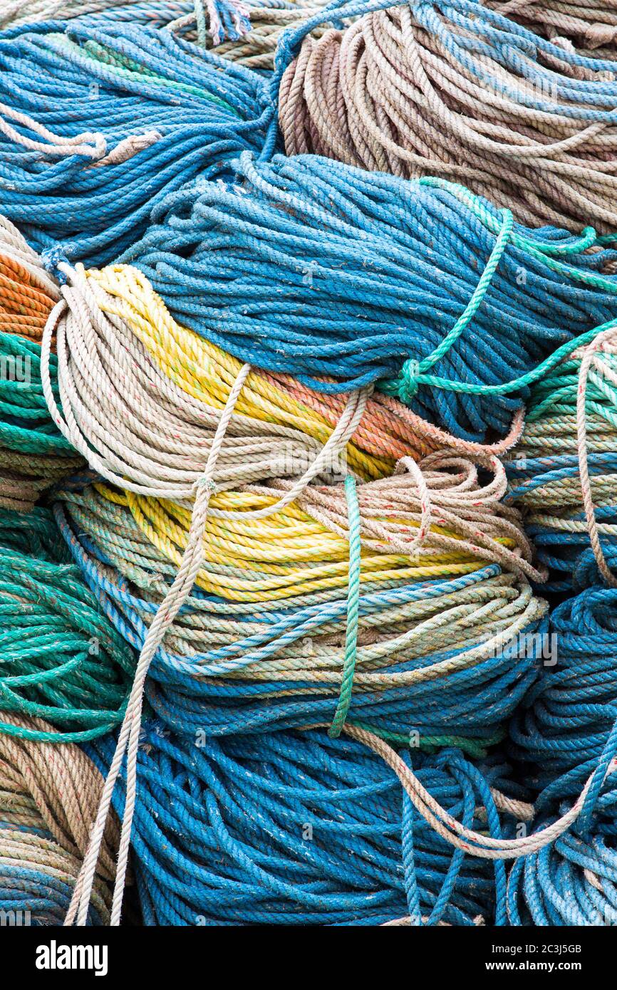 Nylon Cord Coiled High Resolution Stock Photography and Images - Alamy