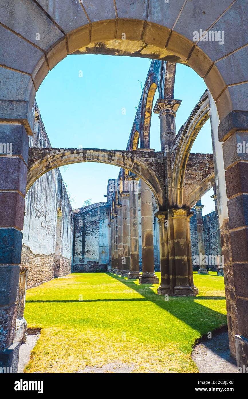 Stone Town "Tecali de Herrera" in Puebla, Mexico Stock Photo - Alamy