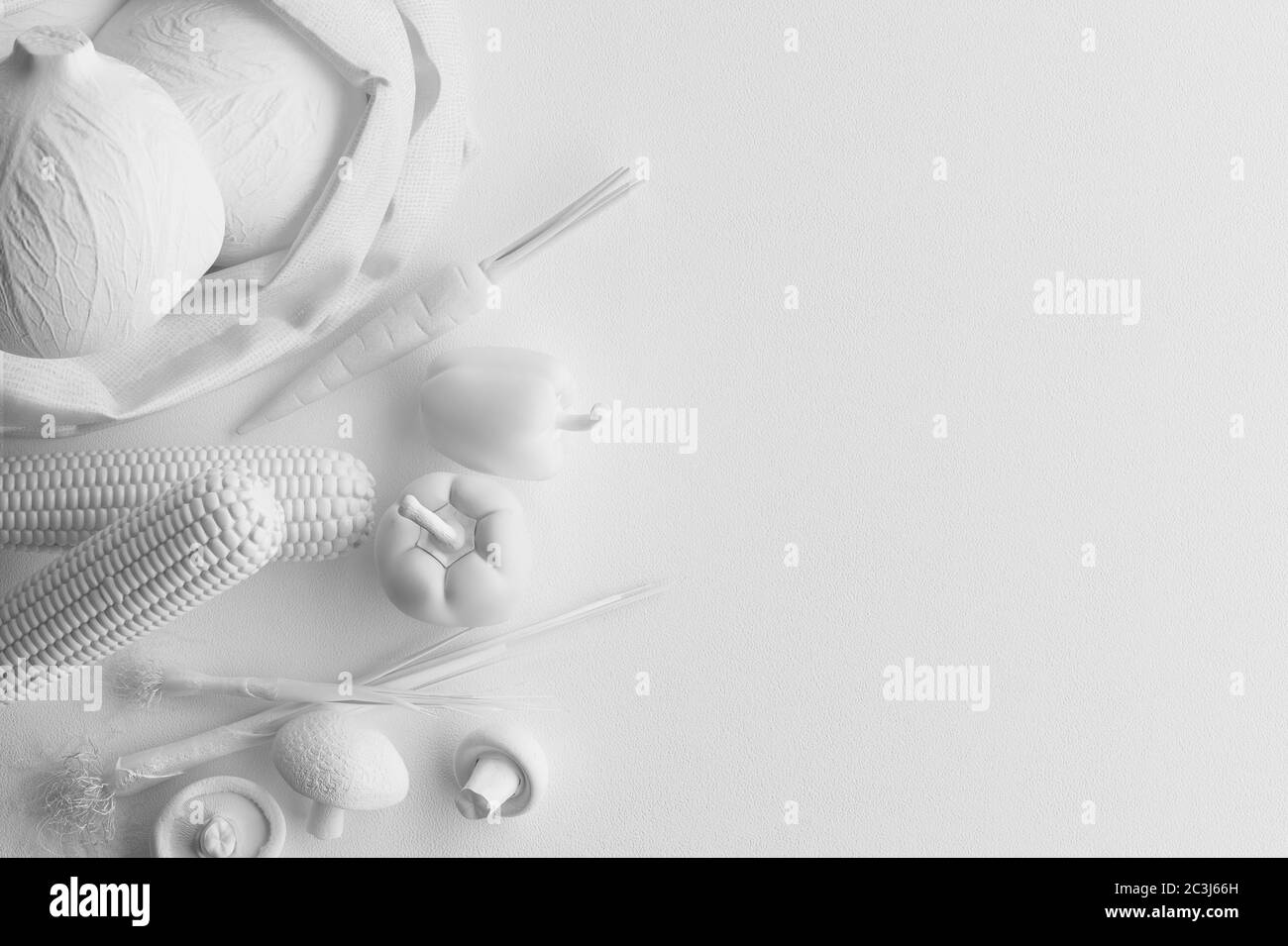 Raw fresh corn on Black and White Stock Photos & Images - Alamy