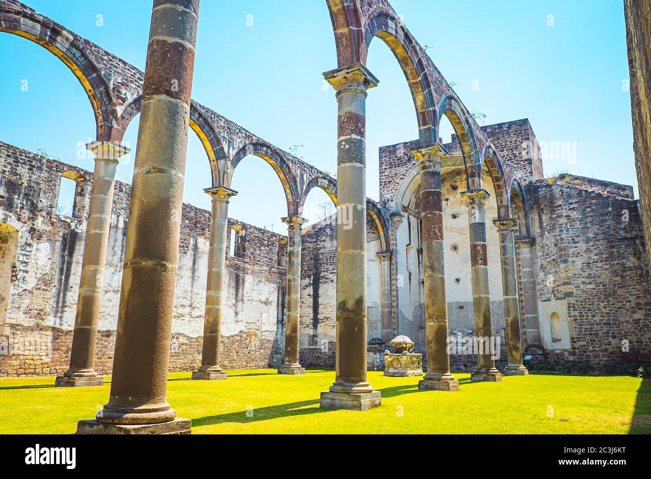 Stone Town "Tecali de Herrera" in Puebla, Mexico Stock Photo - Alamy