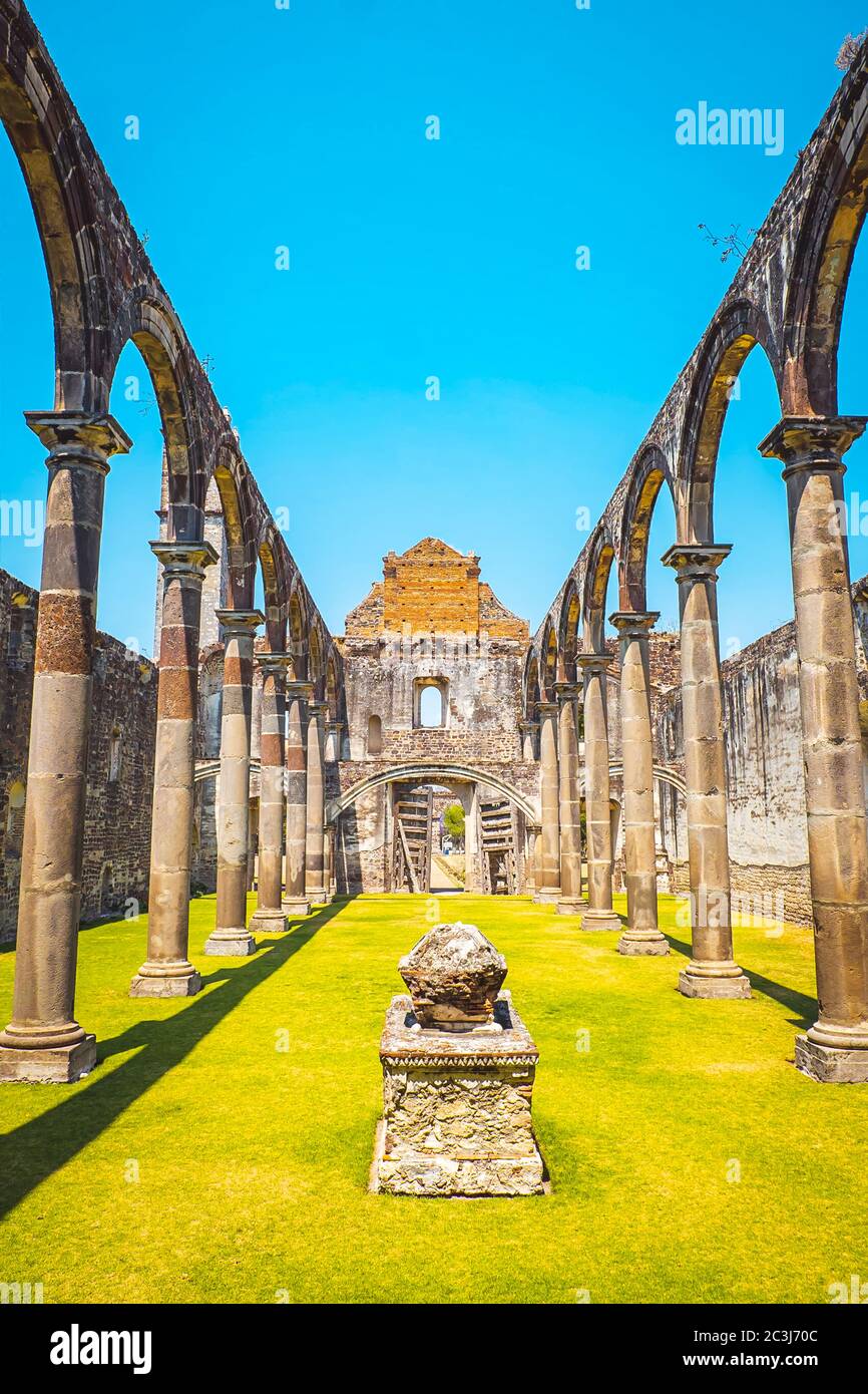 Stone Town "Tecali de Herrera" in Puebla, Mexico Stock Photo - Alamy