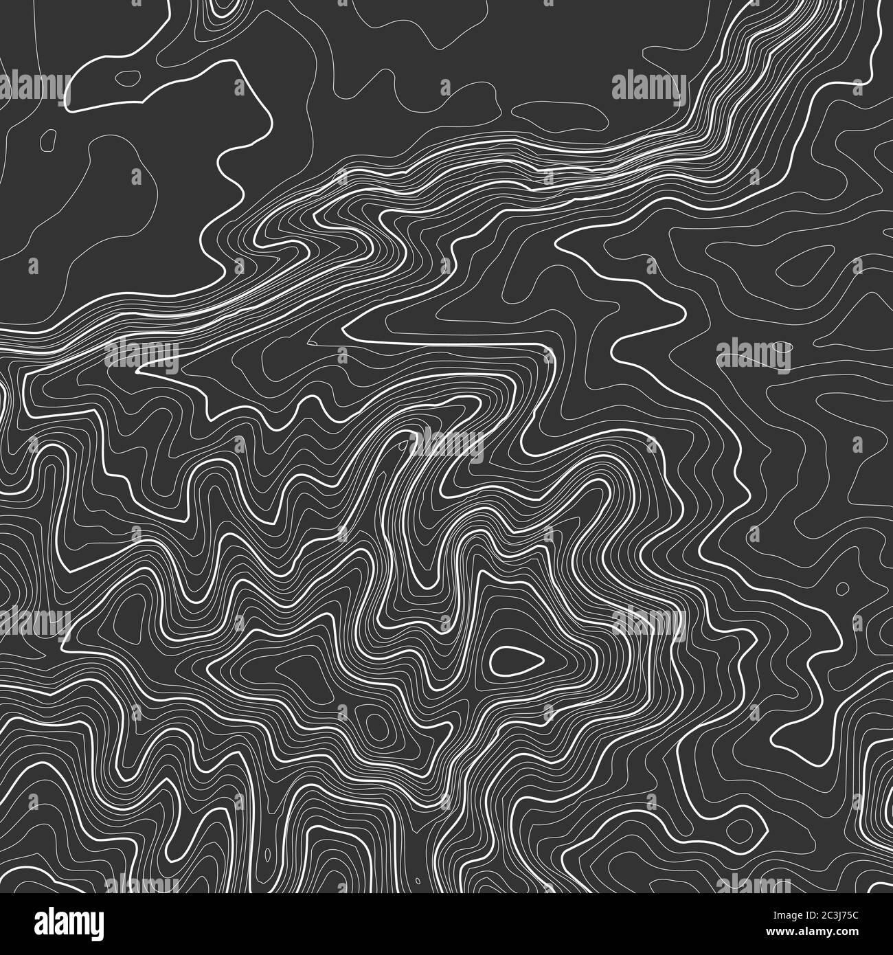 Topographic map background with space for copy . Line topography map ...