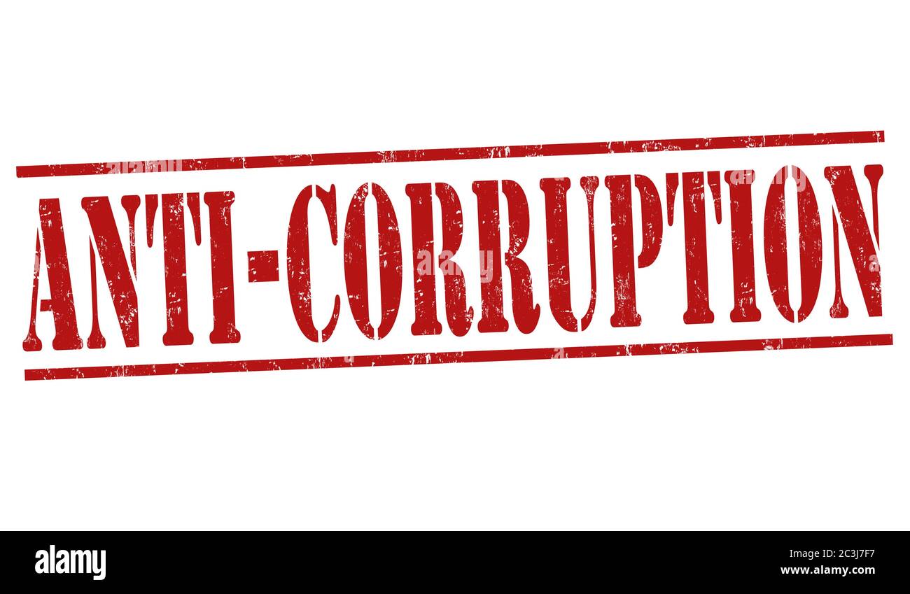 Corruption protest signs Cut Out Stock Images & Pictures - Alamy