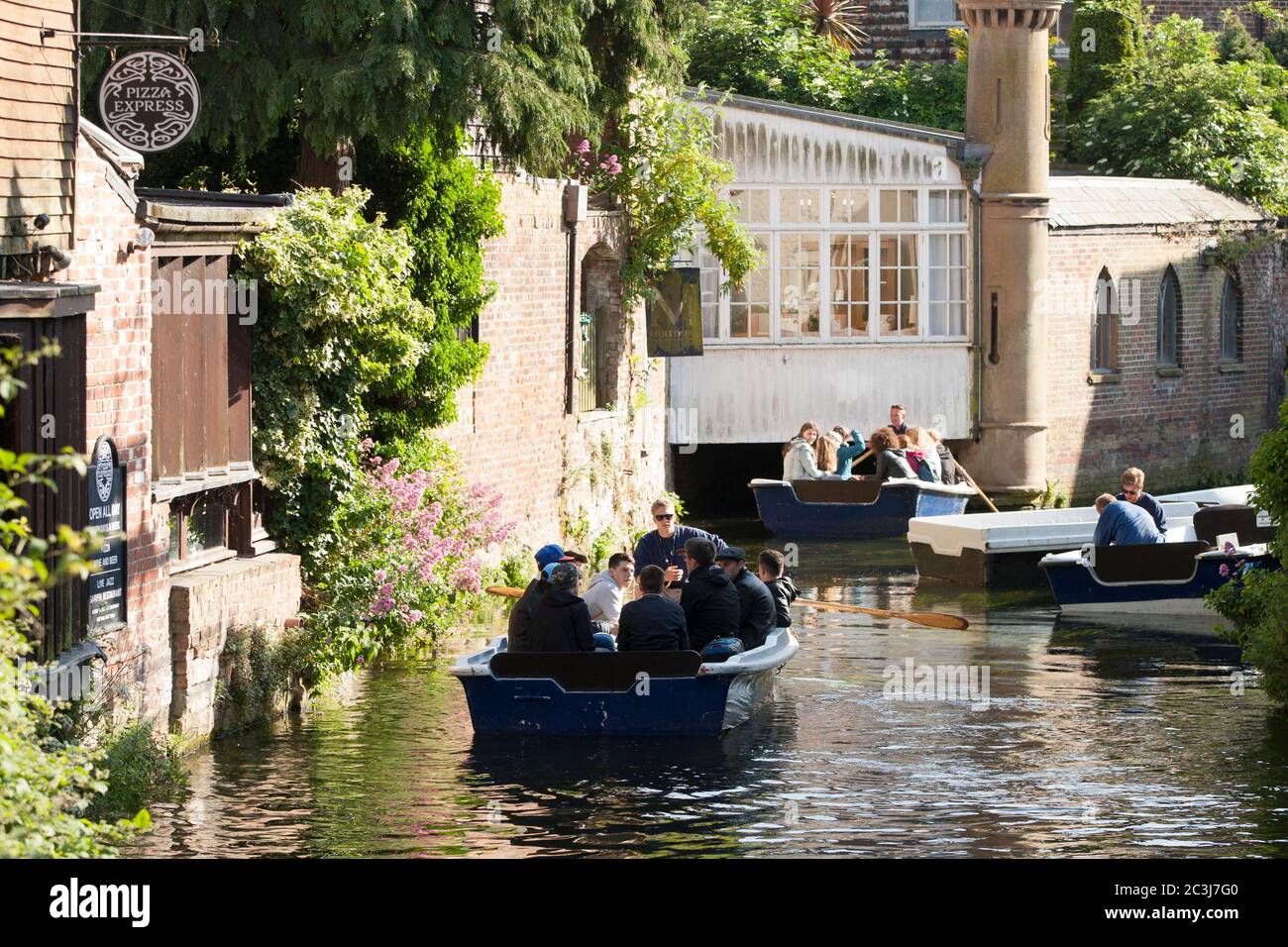 Canterbury's popular historic river tours along the River Stour in kent ...