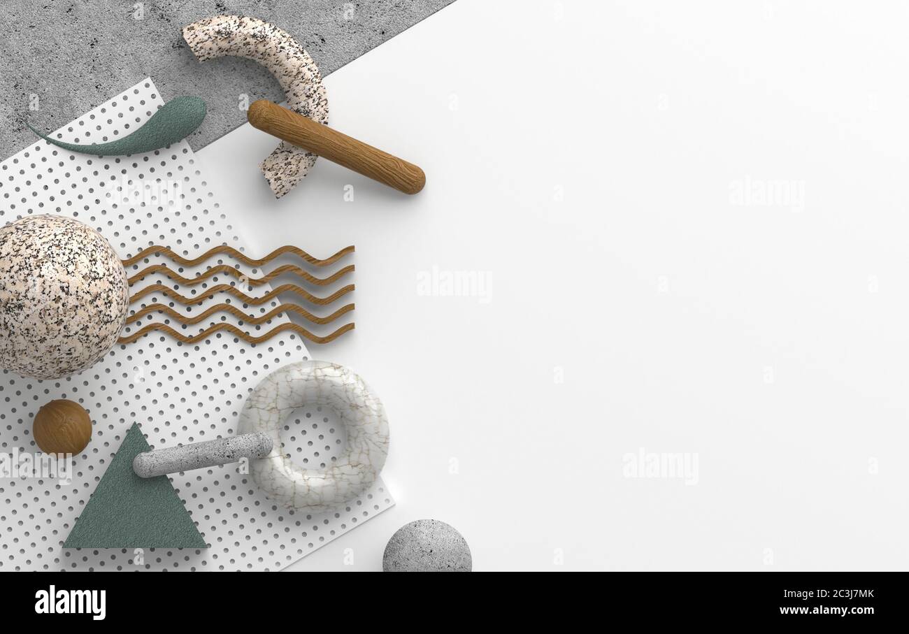 Abstract composition with stone and concrete texture of primitive ...