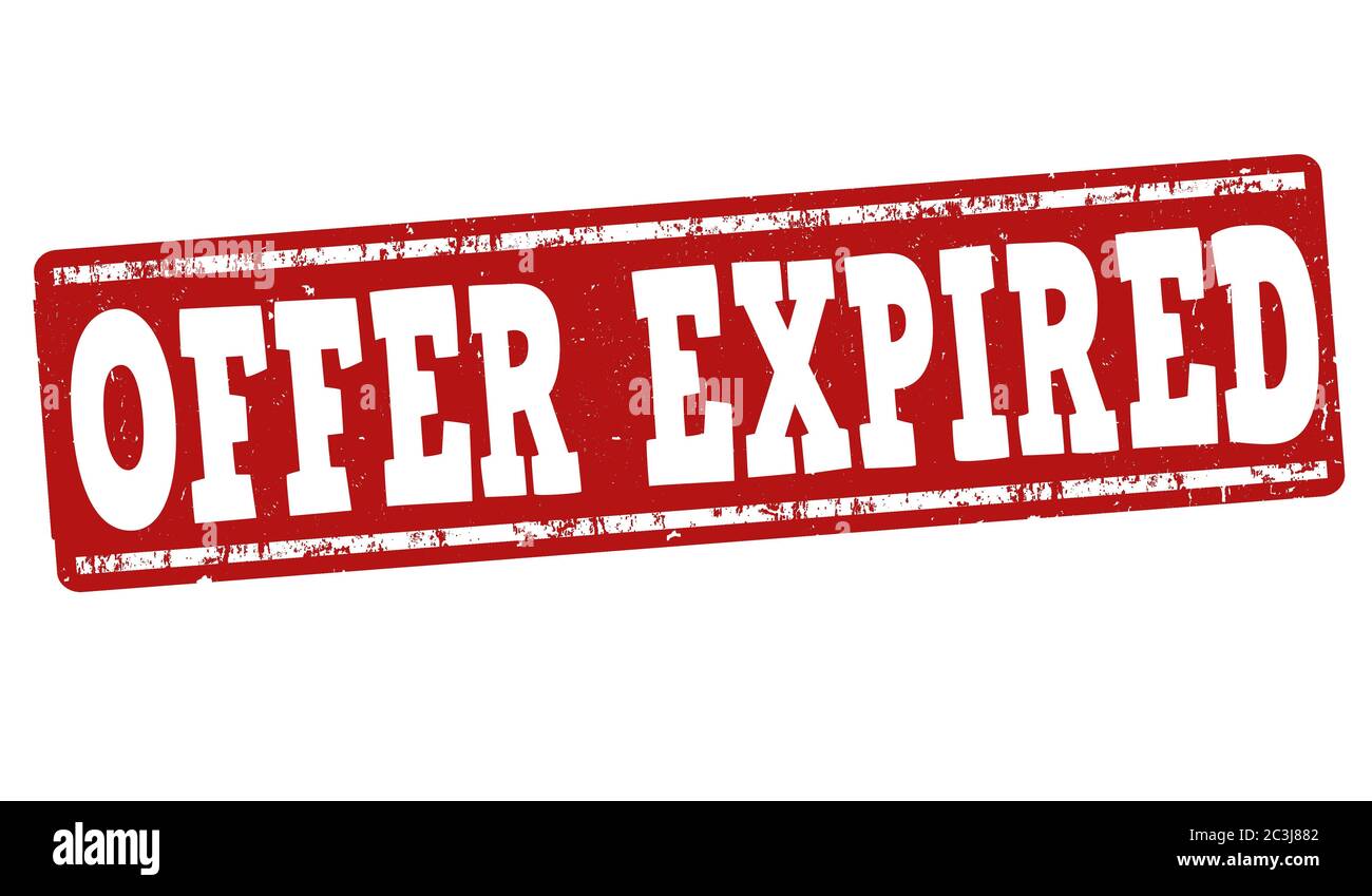 Expired sign hi-res stock photography and images - Alamy