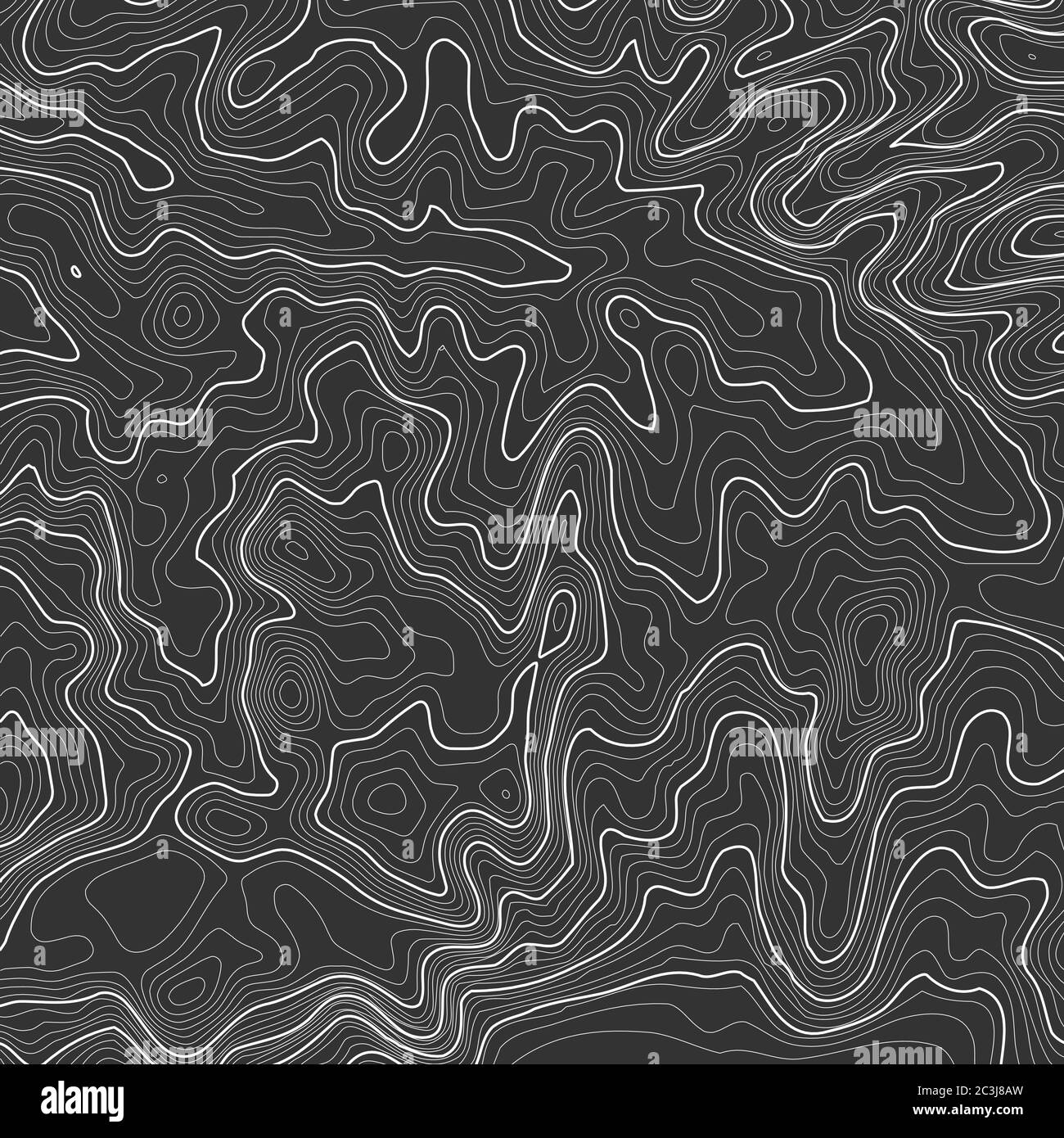 Topographic map background with space for copy . Line topography map ...