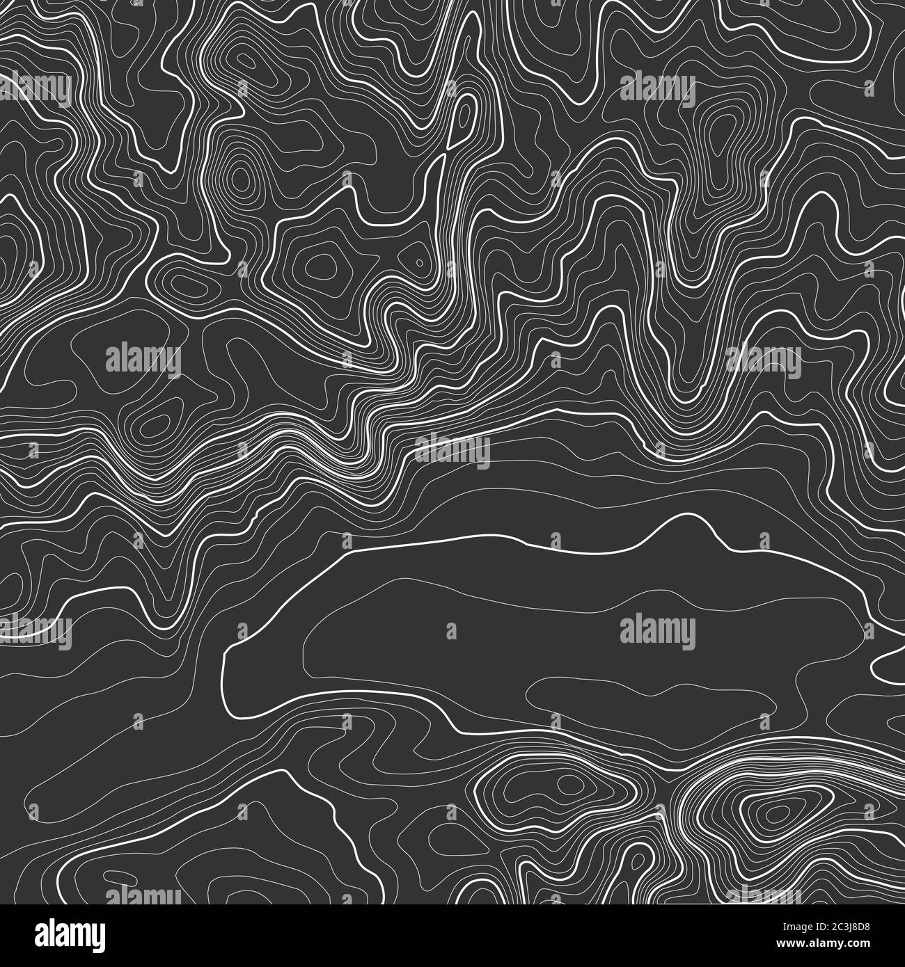Topographic map background with space for copy . Line topography map ...
