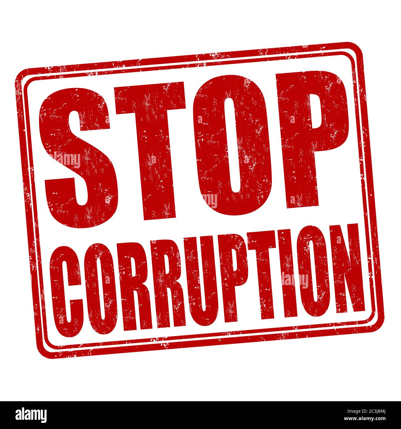 Corruption rubber stamp hi-res stock photography and images - Alamy