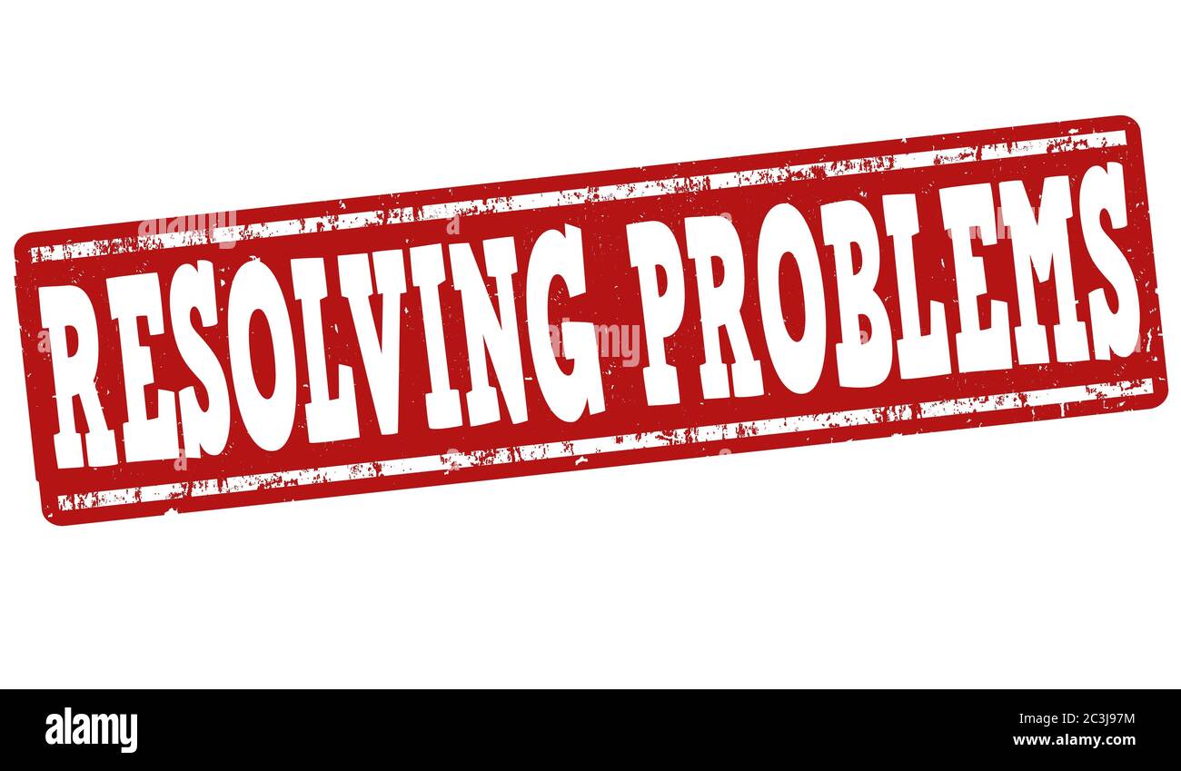 Resolving a problem hi-res stock photography and images - Alamy
