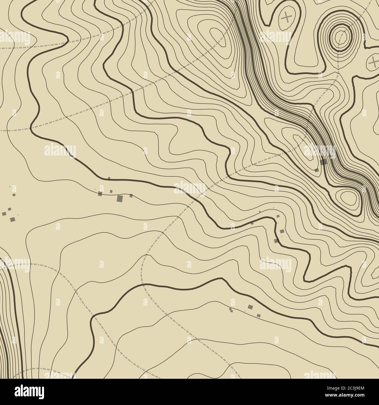 Topographic map background concept with space for your copy. Topography ...