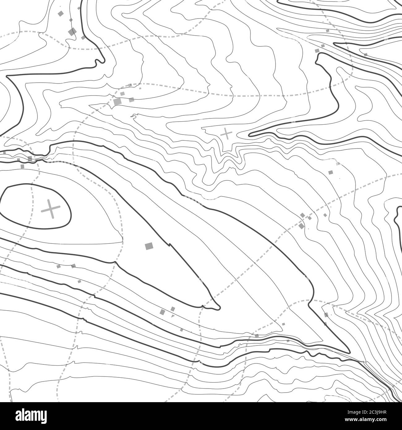 Topographic map background concept with space for your copy. Topography ...
